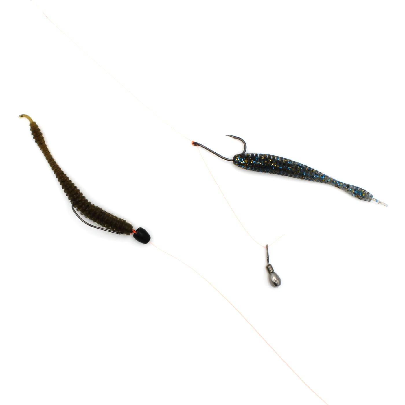REINS BUBBLING SHAKER 3'' Finesse Soft Scented Salty Worm Wacky Lure ...