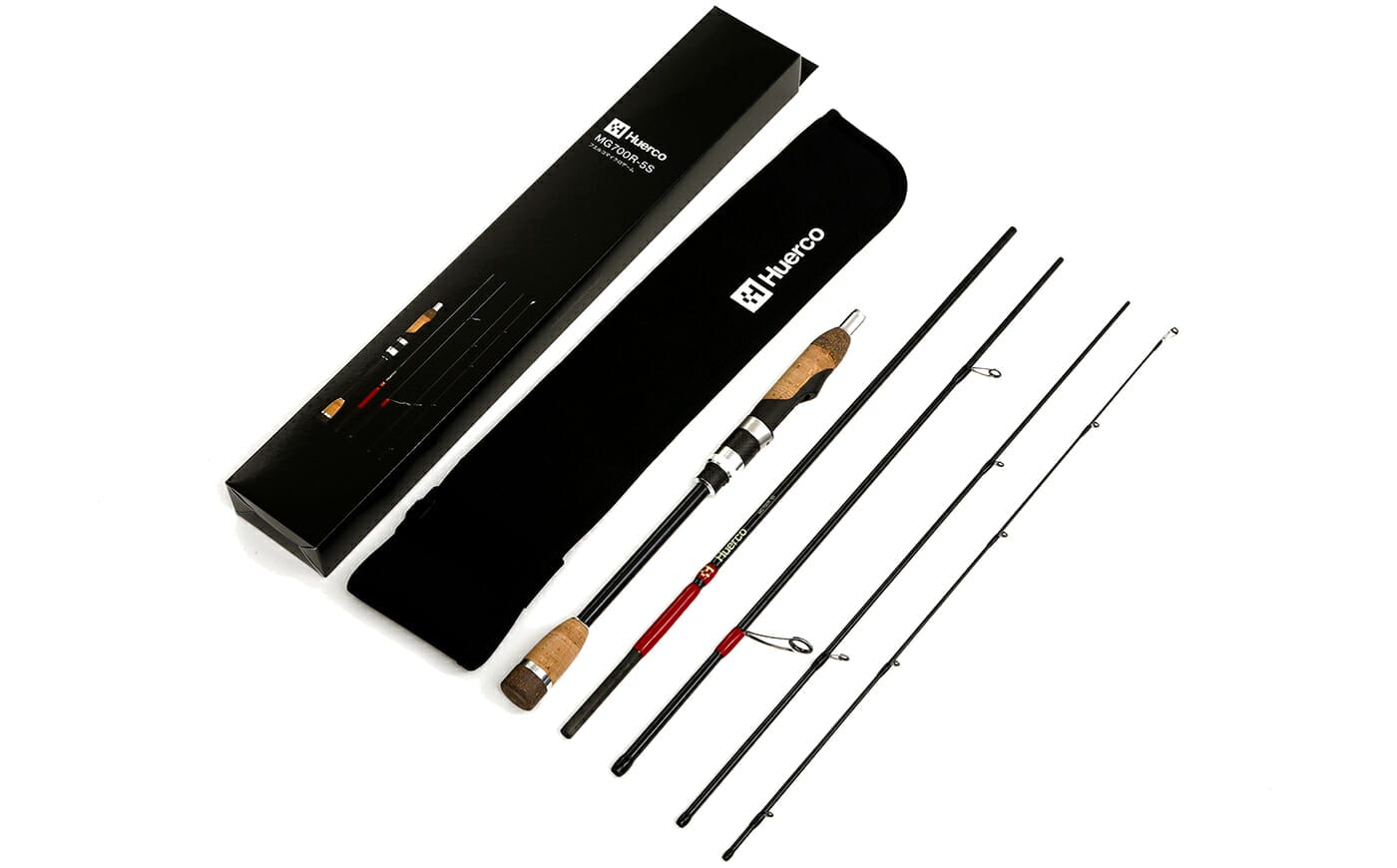 Huerco MG Series Spinning Travel Rods - Bait Finesse Empire
